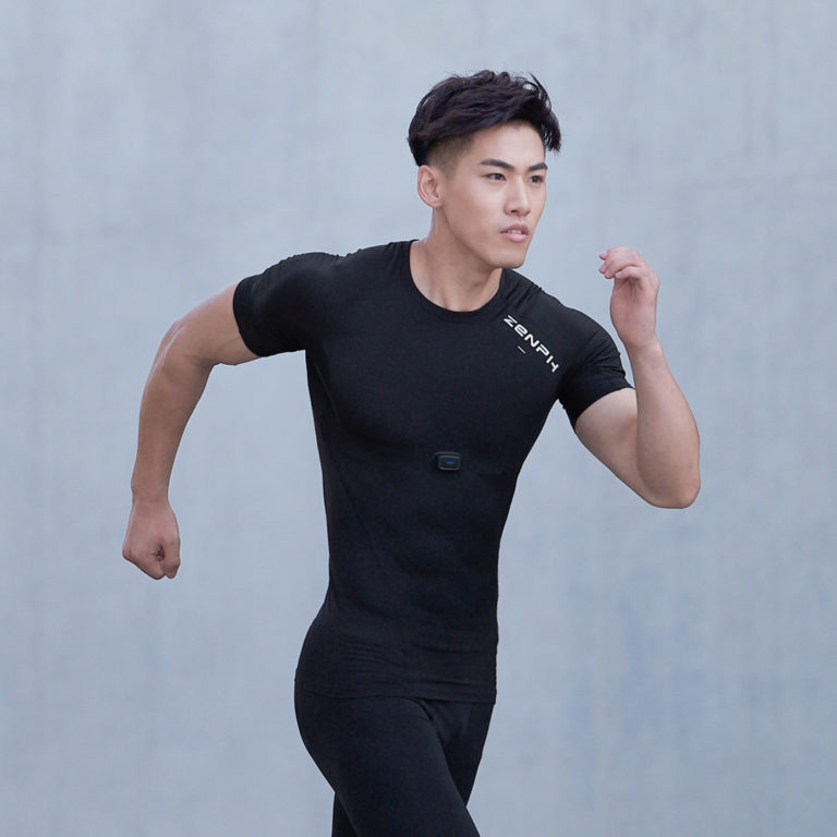 The smart t-shirt from Xiaomi has a built-in heart rate sensor and ...