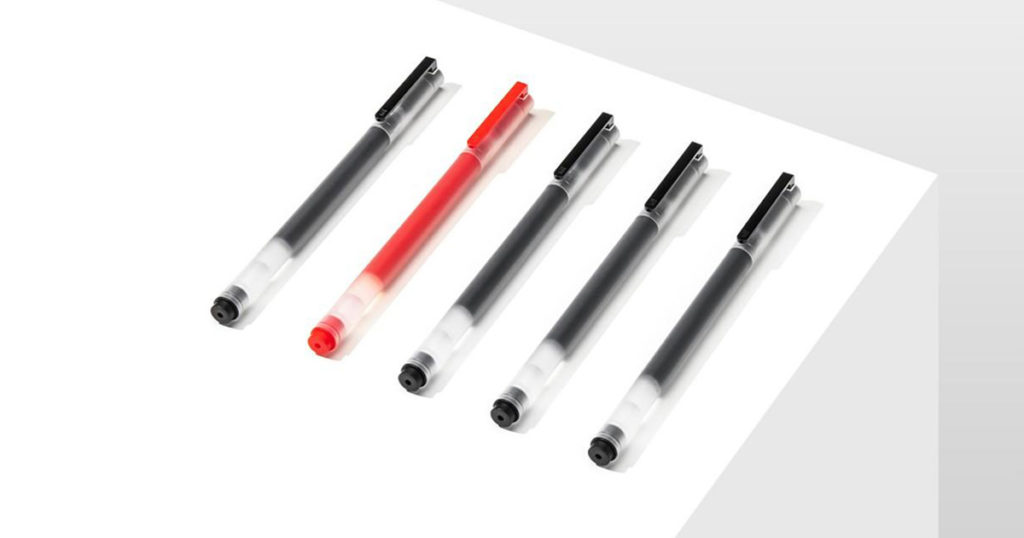 Xiaomi Mijia the gel pen has Japanese ink and lasts up to 170 words. It ...