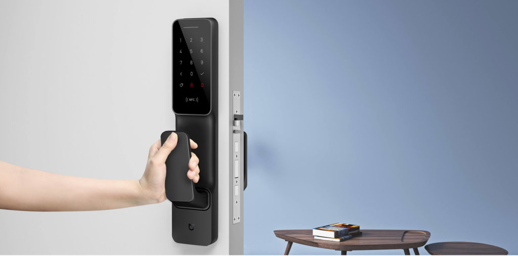 New Xiaomi Mijia smart door lock has a fingerprint sensor, NFC and an ...