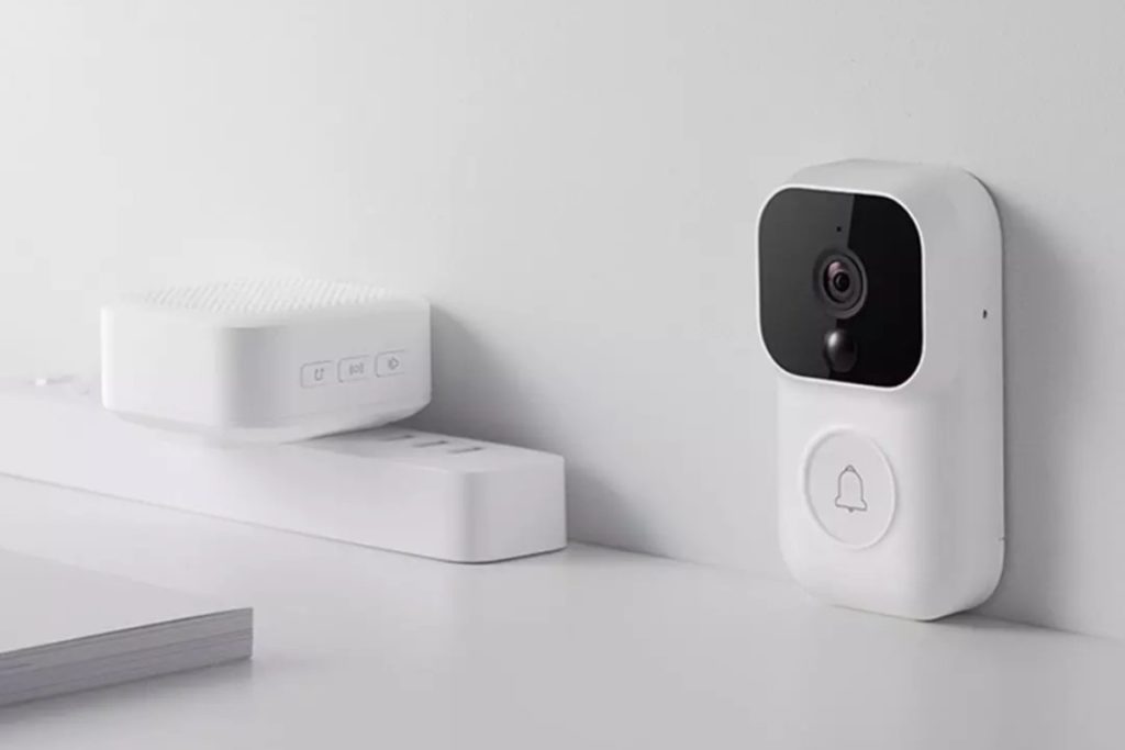 The intelligent video bell from the Xiaomi workshop receives an ...