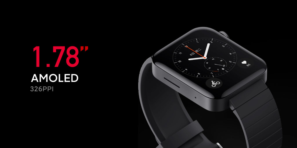 Xiaomi Mi Watch is a real smart watch presented by Xiaomi