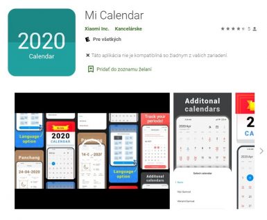 Xiaomi rend son calendrier Mi disponible pour d'autres appareils ...