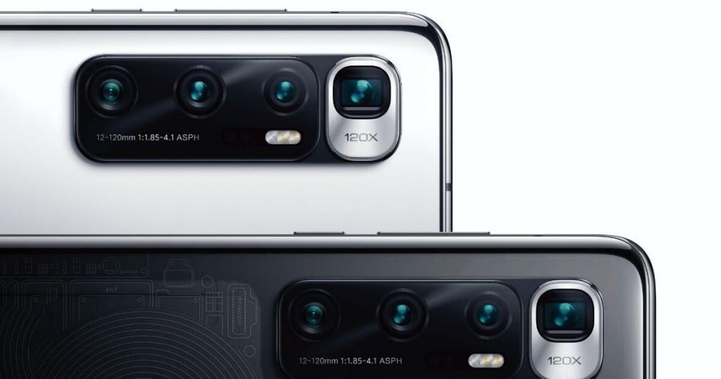 The Xiaomi Mi 10 Ultra comes with a transparent design and 16 GB of RAM