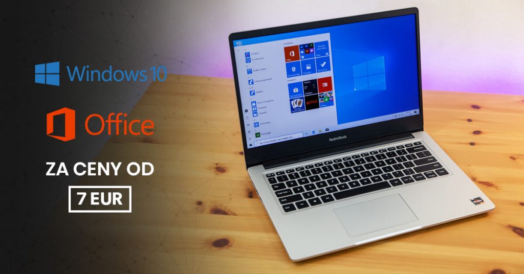 Windows 10 Pro with a coupon for a ridiculous 7 euros. In action I Office