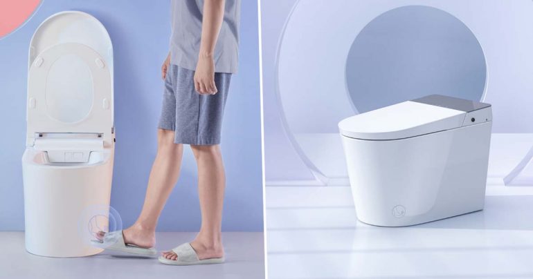 Xiaomi Dabai toilet can lift the toilet seat on command