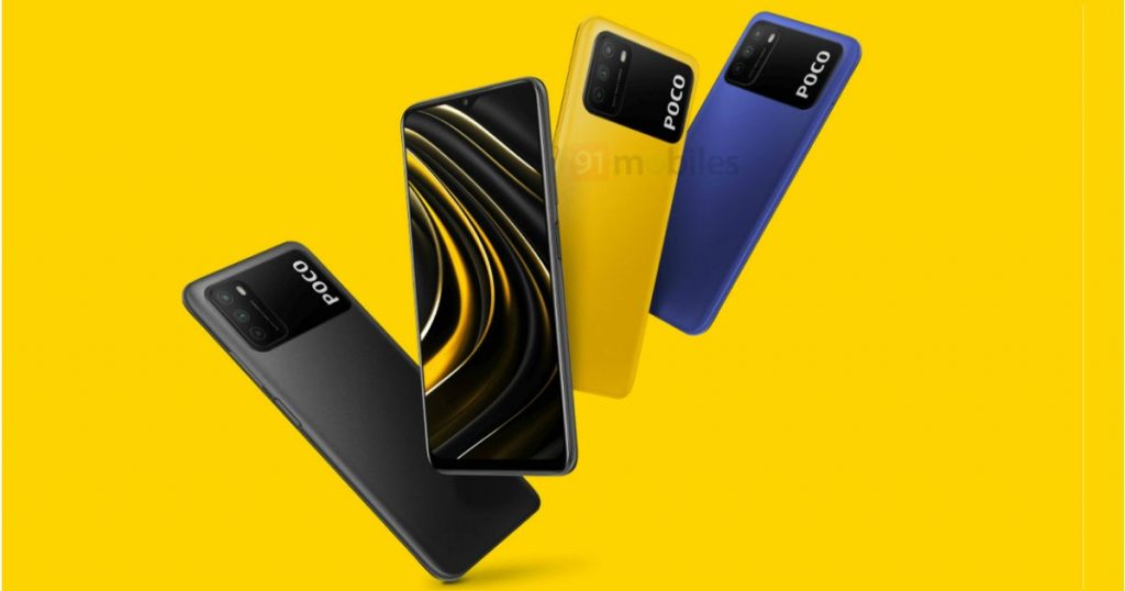 POCO M3: The expected model reveals its original design