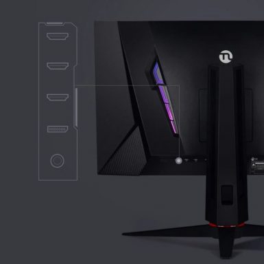 Ningmei GN276CQ is a 144 Hz gaming monitor with a curved 27 "display