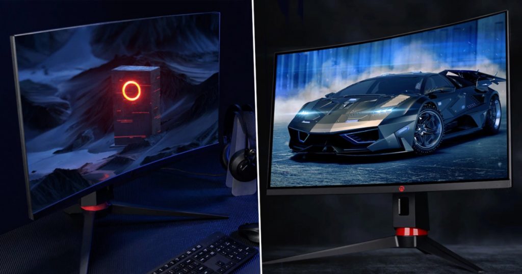 Ningmei GN276CQ is a 144 Hz gaming monitor with a curved 27 "display
