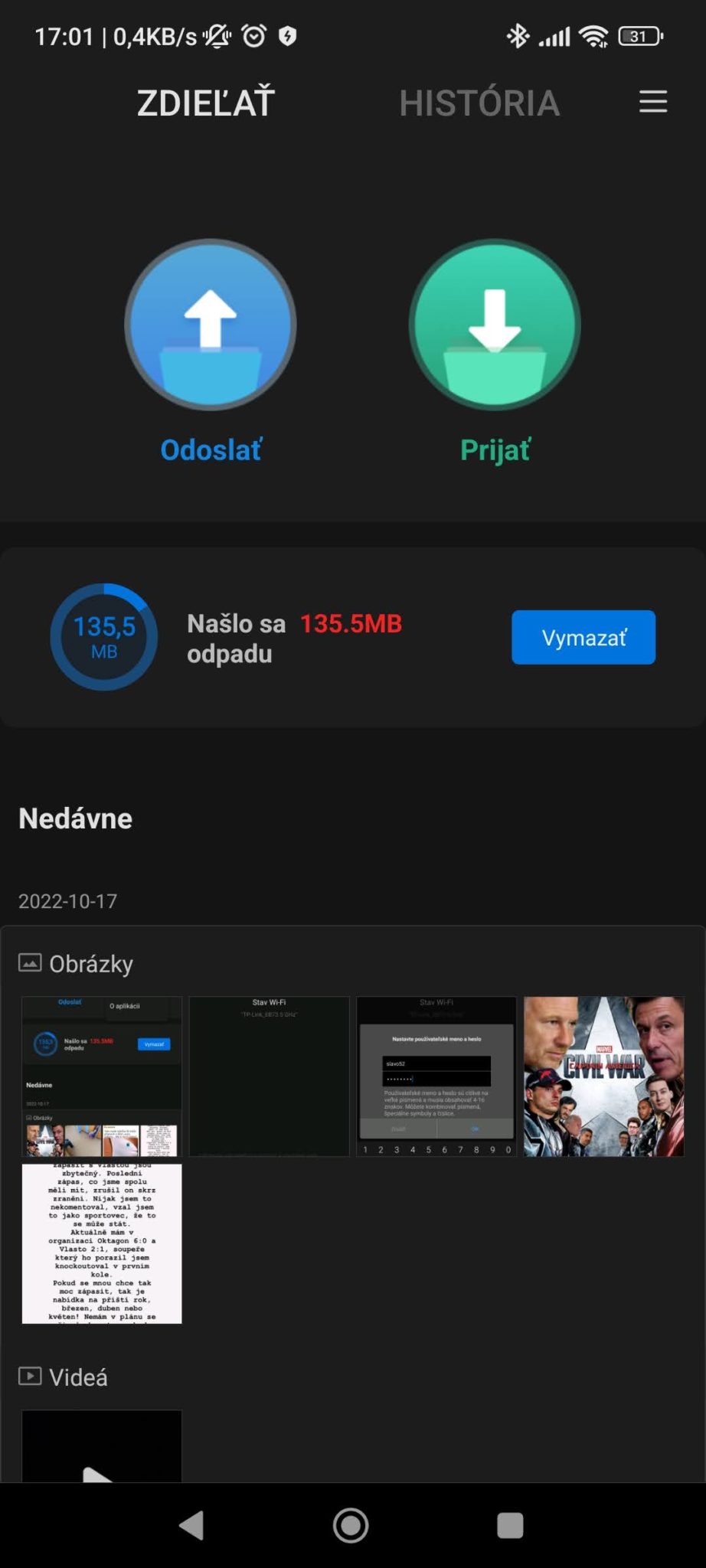 ShareMe from Xiaomi offers you to view files on your computer as well