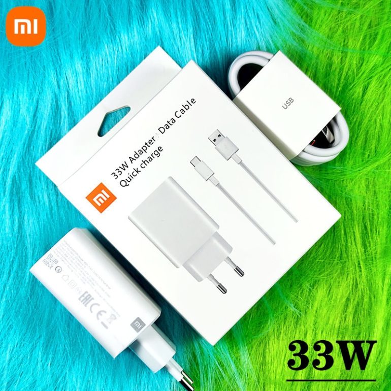 Original European 33 W Xiaomi charger with Turbo Charge function