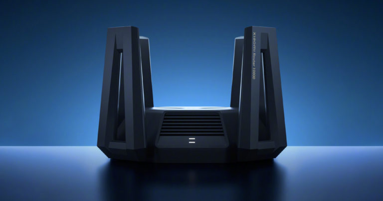 Xiaomi Router 10000: 10 Gbit Wi-Fi router with a futuristic design