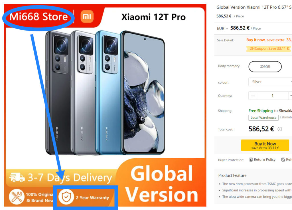 Xiaomi 12T Pro: Snapdragon 8+ Gen 1, 120 Hz AMOLED and up to 200 MPx