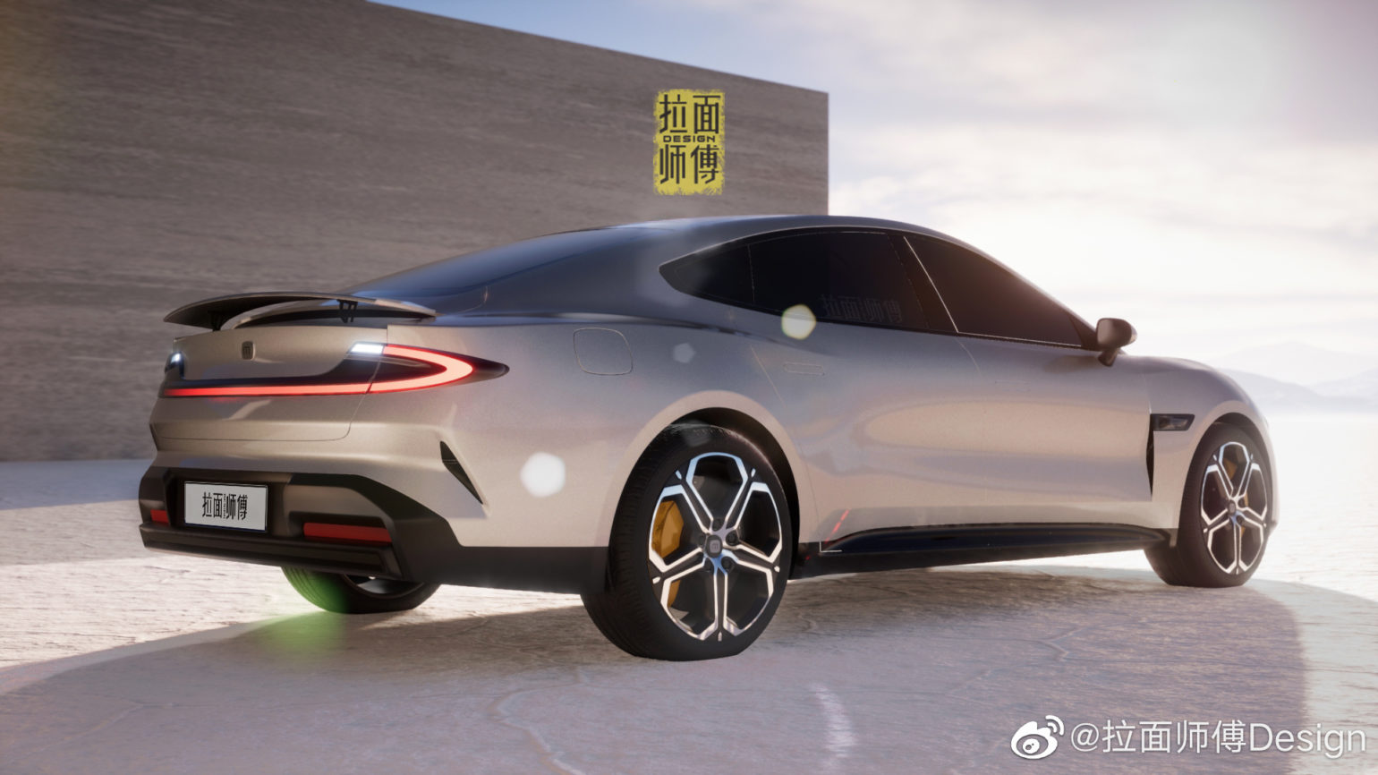 The Chinese designer has published his concept of the electric Xiaomi ...