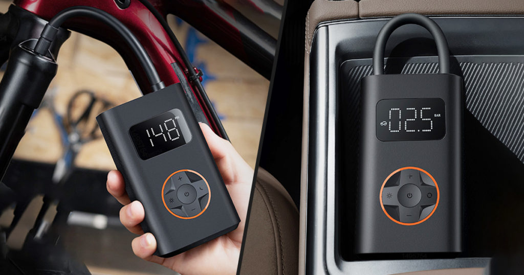 Qicycle Electric Air Inflator N2 is a new compressor from the Xiaomi ...