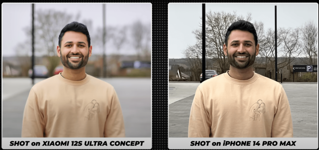 This is how the unique Xiaomi 12S Ultra Concept takes photos with an ...