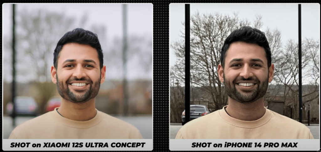 This is how the unique Xiaomi 12S Ultra Concept takes photos with an ...