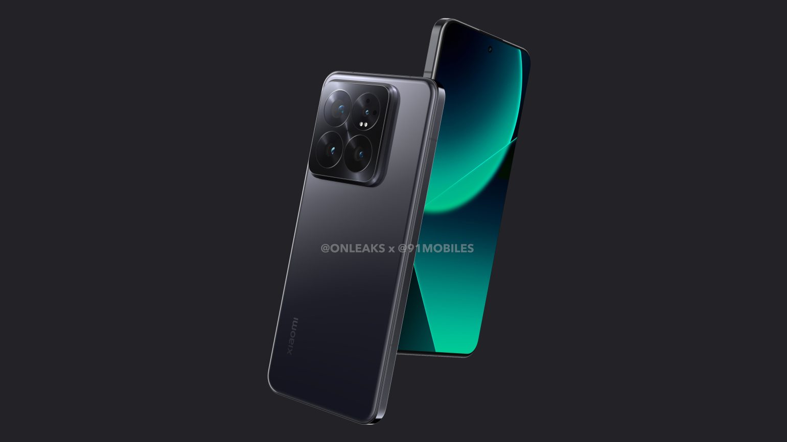 We have renders of the Xiaomi 14 Pro design. The rear camera will be huge