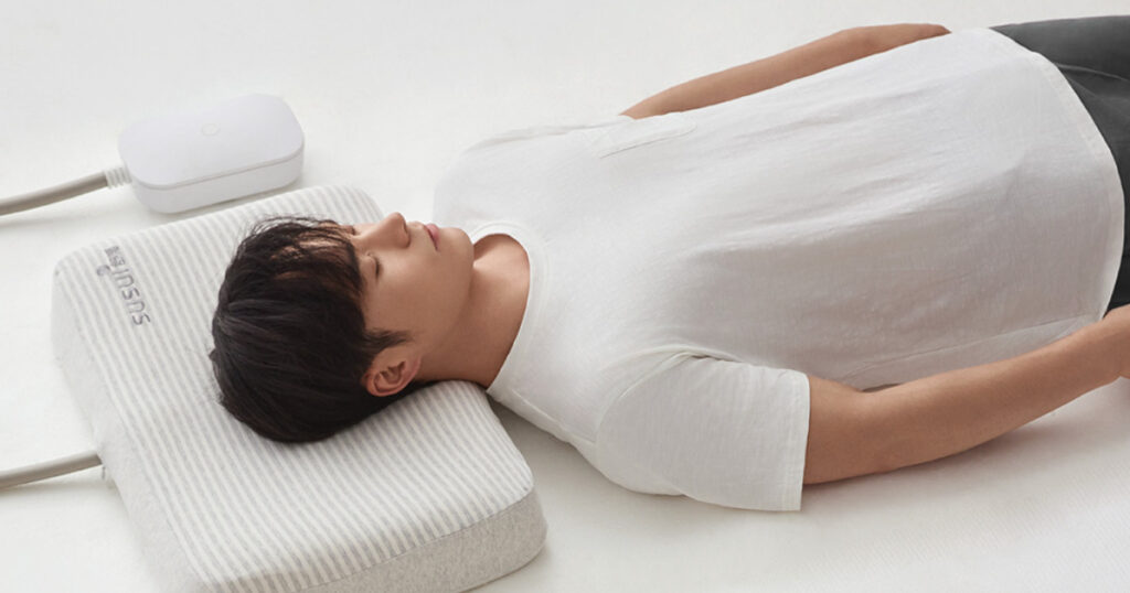 The new smart pillow from the Xiaomi Youpin platform eliminates snoring
