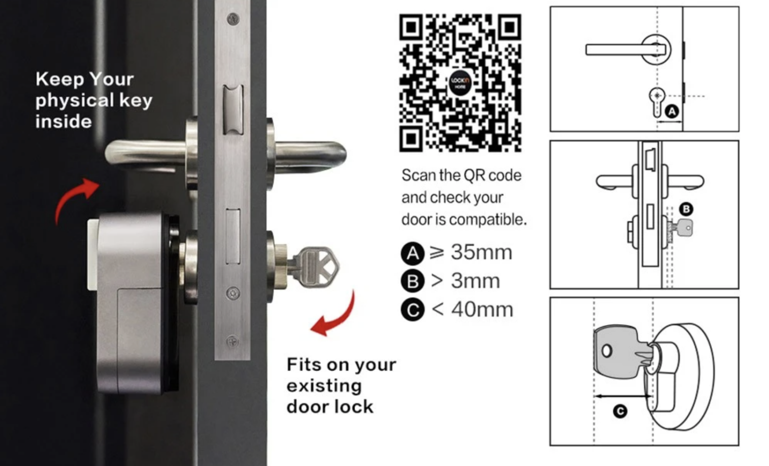 Xiaomi Lockin G30: Versatile modern smart lock - Xiaomi Planet