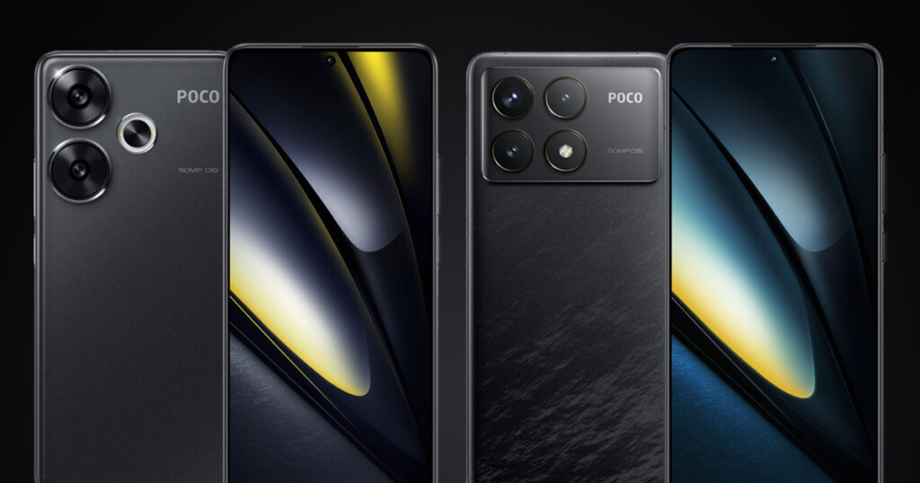 Newly introduced, we already have coupons! POCO F6 a POCO F6 Pro on ...