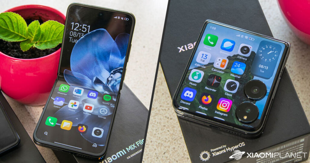Xiaomi surprises with the official announcement of the Xiaomi MIX Flip ...