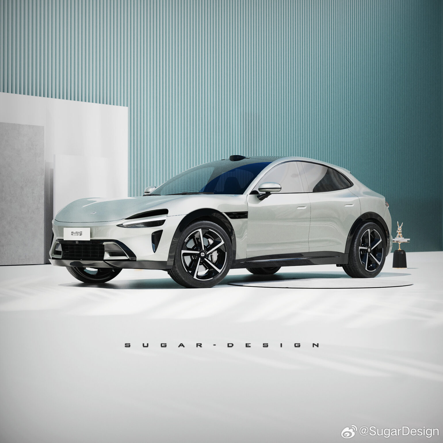 Designers designed the appearance of the first electric SUV from Xiaomi.
