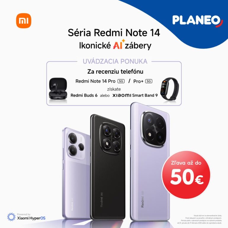 Celá séria najnovších Redmi Note 14 smartfónov pre rok 2025 je už v ...